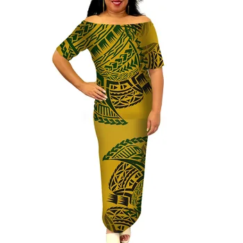 Samoan Puletasi Plus Size Women's Clothing Polynesian Tribal Island ...