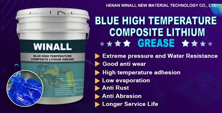 Construction Machinery Grease Yellow Lubricant for Tractor Crane Boom ...