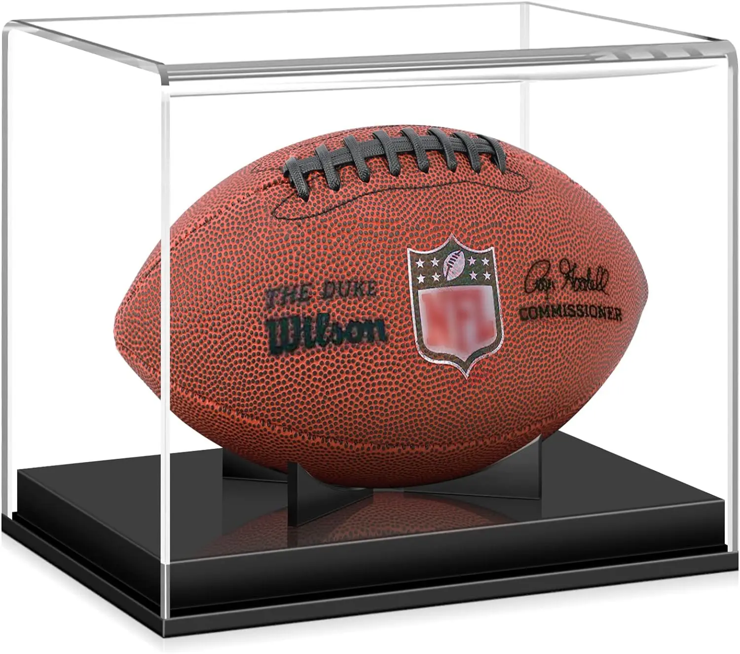 Football Display Box,Autograph Football Bracket,Transparent Acrylic ...