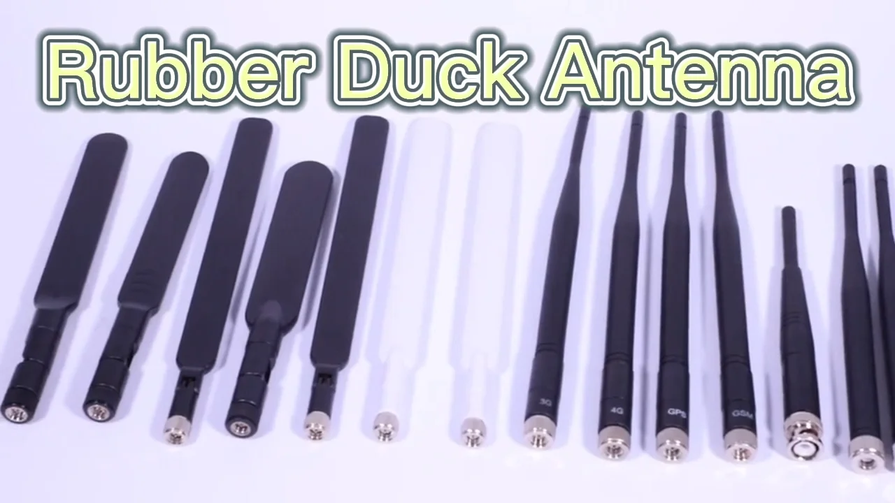 Customized Flat Rubber Duck Antenna For 2400-2500 4900-5800mhz Dual ...