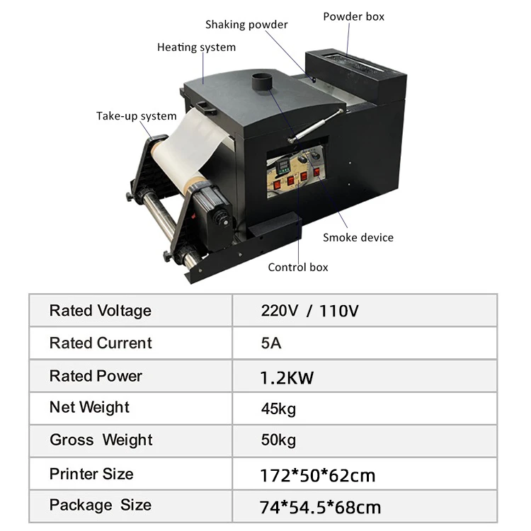 DTF XP 600 Inkjet Printer - Dual Head A3+ DTF Printer