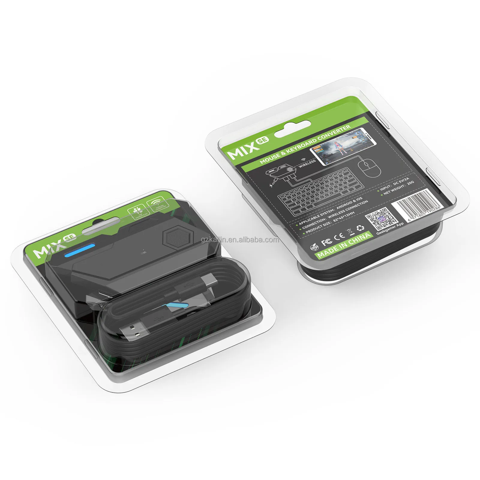 Gaming Keyboard and Mouse 4-in-1 Combo with RGB Backlight