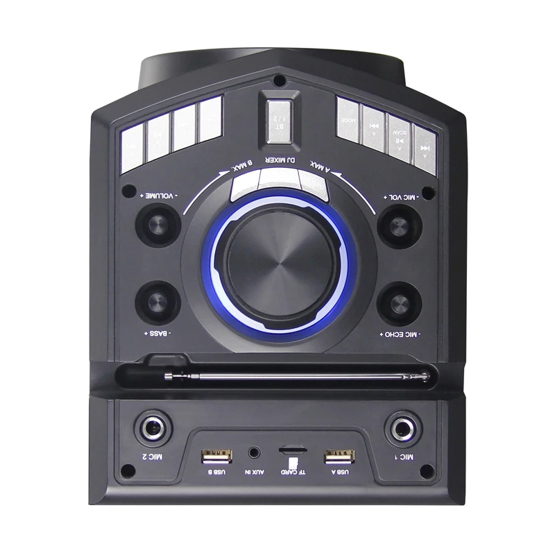Deluxe Bluetooth Tower Speaker - Wood Home Theatre System