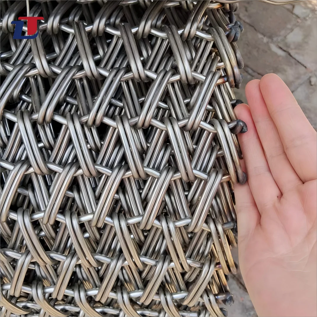 Slag Extractor Conveyor Belt Food Grade 310 314 304 SS Stainless Steel ...