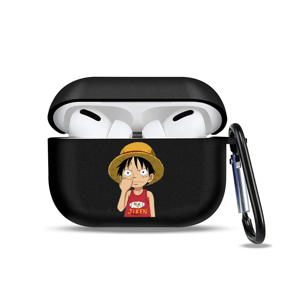 Cute Earphone Pro Case Cartoon One Piece Luffy Japanese Anime 2/3 ...