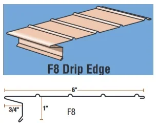 Best Materials Galvanized Corrugated Steel Rooftop Drip Edge - Buy Roof ...