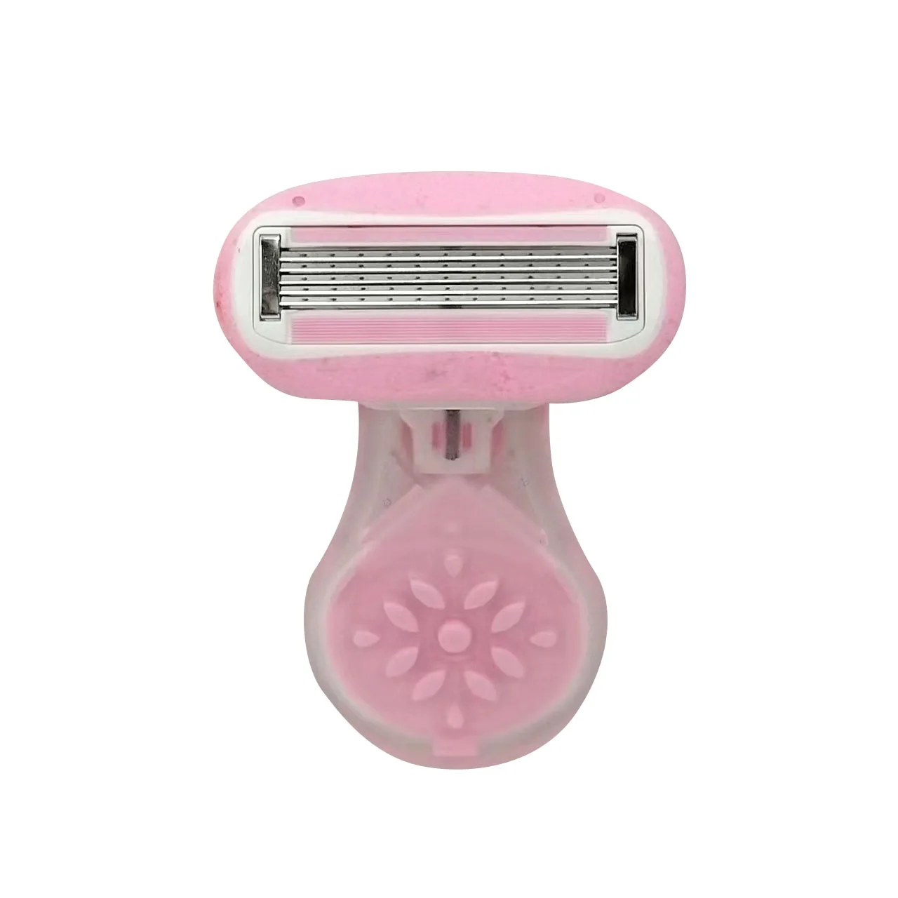 Hot Online Sale Lady Mini Model 5 Blade Rubber Handle Shaving Razor ...