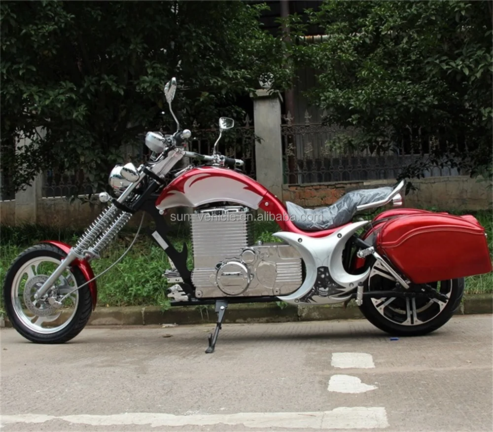 Enduro Electric Motorcycle Chopper for Adults | 3000W, 72V, 80km/h ...