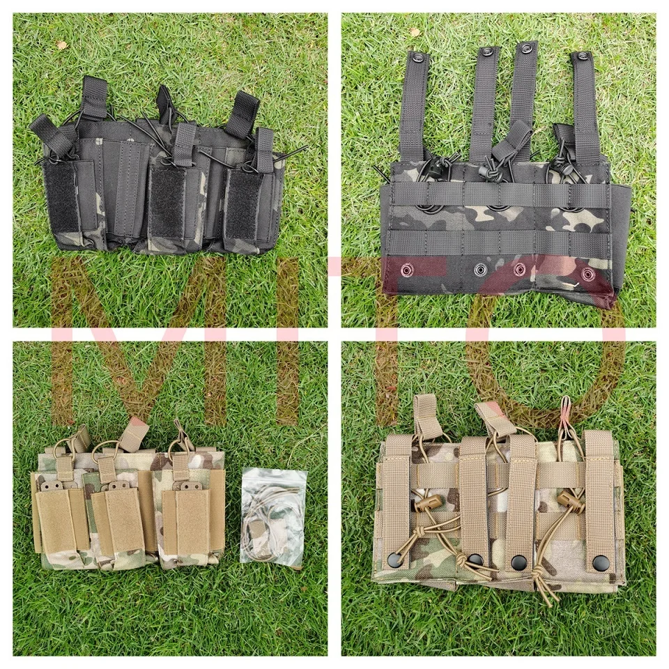 2023 Equipment Tactical Molle Mag Pouch For M4 M14 M16 Ar For Double ...
