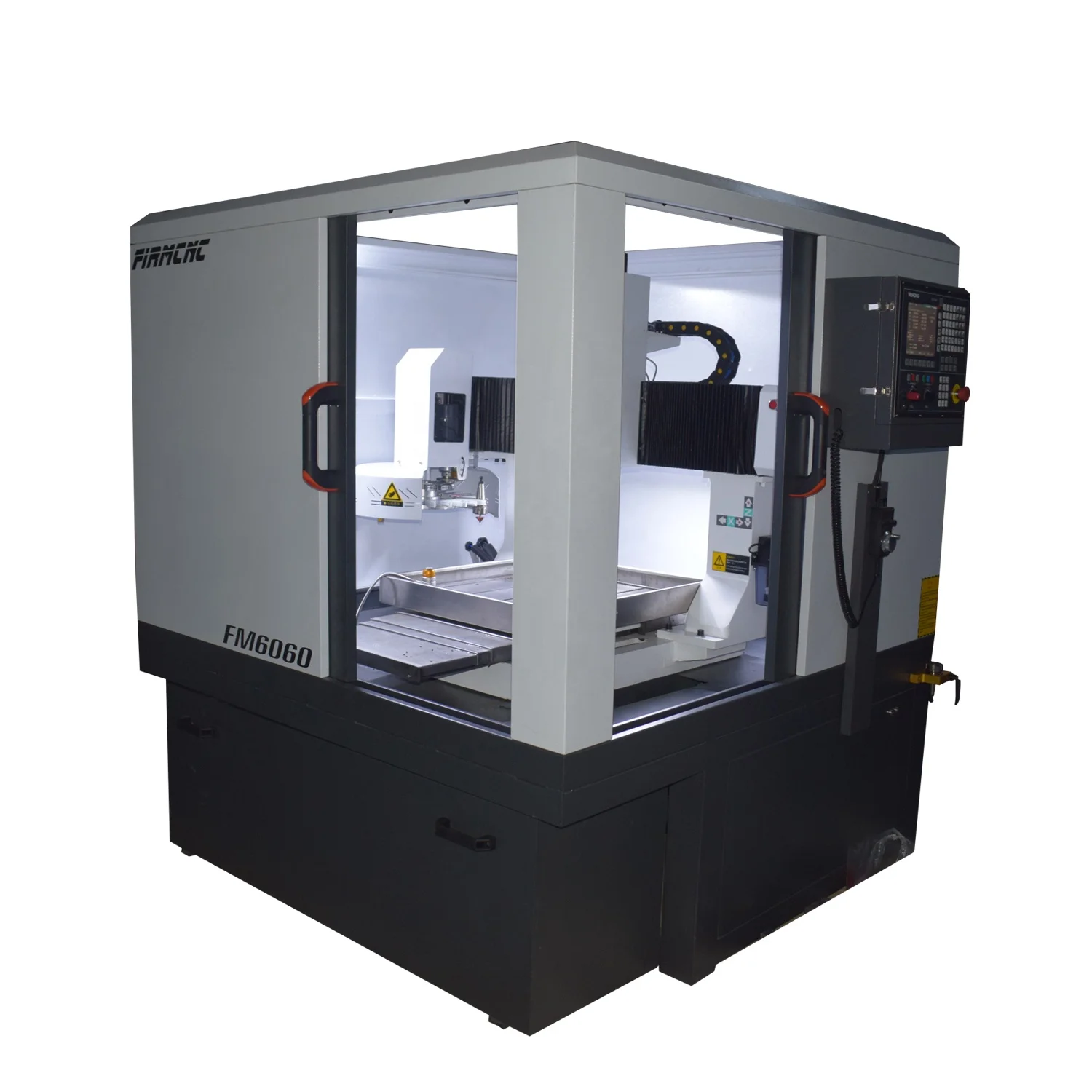 High Performance 4-axis CNC Router Vertical Metal Mold Making Machine for Milling Engraving BT30 ...