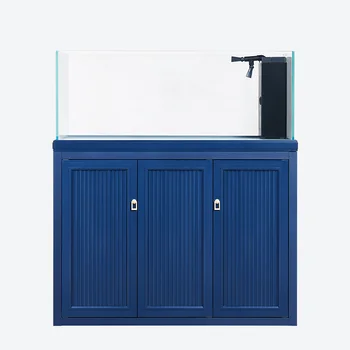 Yee Aluminum Alloy Vertical Fish Tank Rimless Led Lamps Glass Aquarium ...