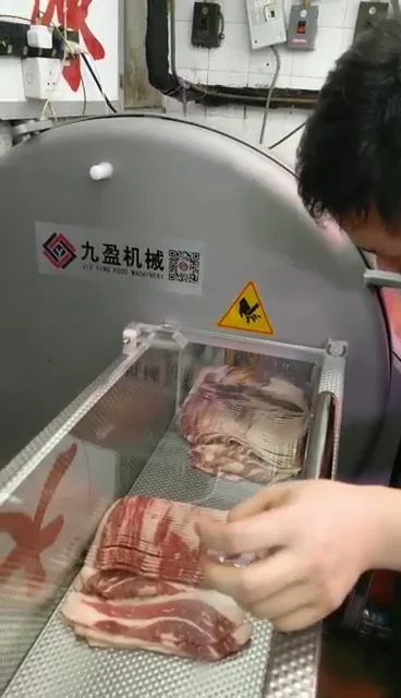 Jy-21k Heavy Duty Industrial Automatic Ham Slicer Machine Cutting ...
