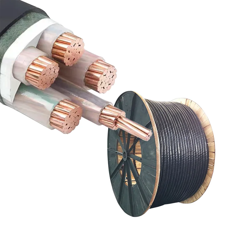 Rv-k Electric Cable Xlpe Insulation 0.6/1kv 4*35mm2 Underground Power ...