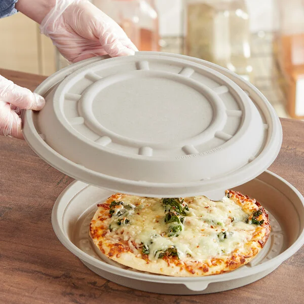 12 Inch Compostable Pizza Box - Sturdy & Biodegradable