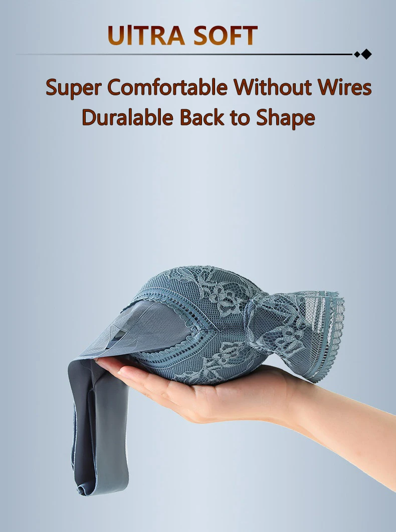 Plus Size Comfort Revolution - Wireless Bra with Full Coverage