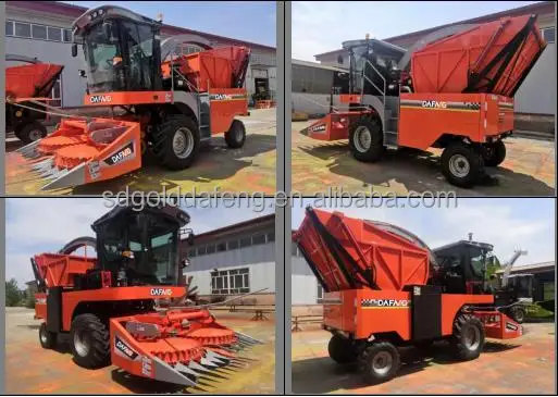 Agricultural Forage Combine Harvester Silage Harvester Corn Straw ...