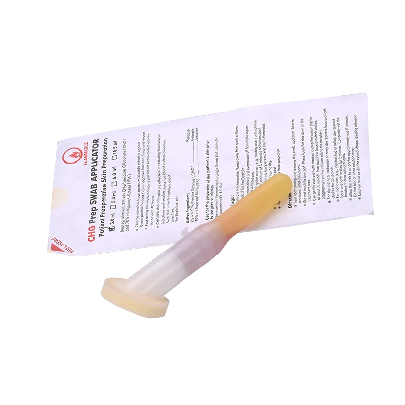 Medical Sterile Chlorhexidine Gluconate Foam Sponge Surgical Chg ...