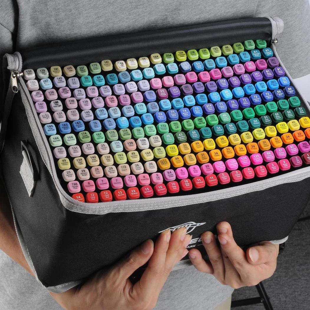 Oem Marker 24/30/36/60/80/168/262 Color Art Marker Dual Head Sketch ...