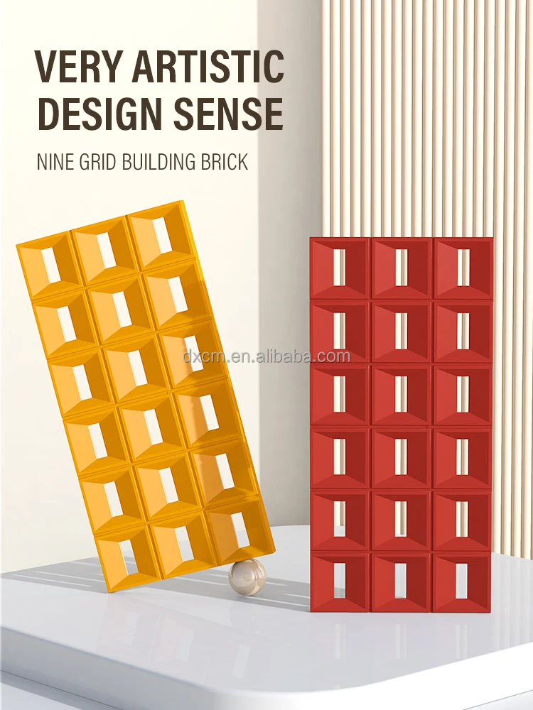 Customizable 3D Hollow Brick - Lightweight ABS Components
