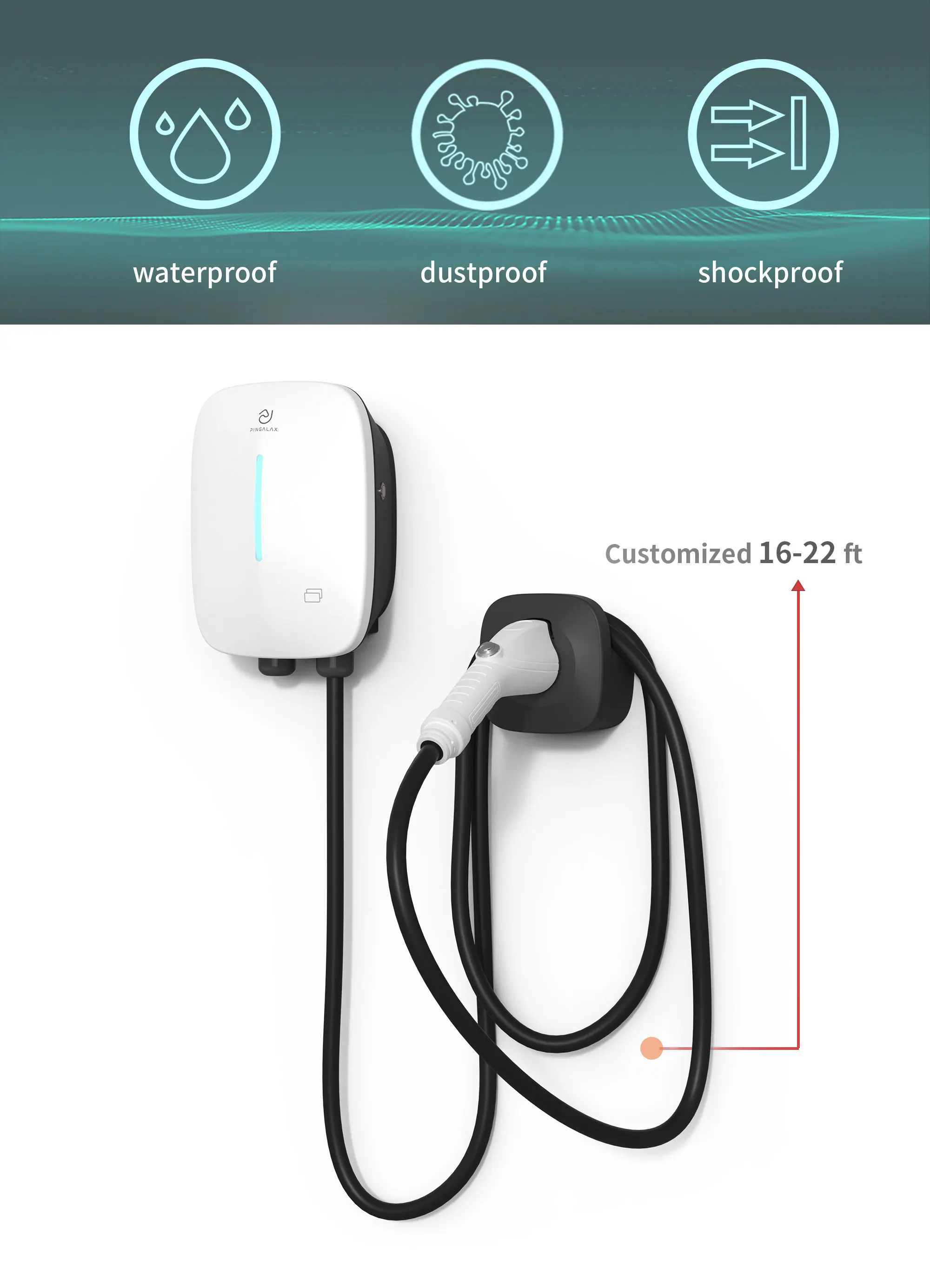 Ac 22kw Ev Charger Load Balance Ev Chargers Solar Ce Approved Electric ...