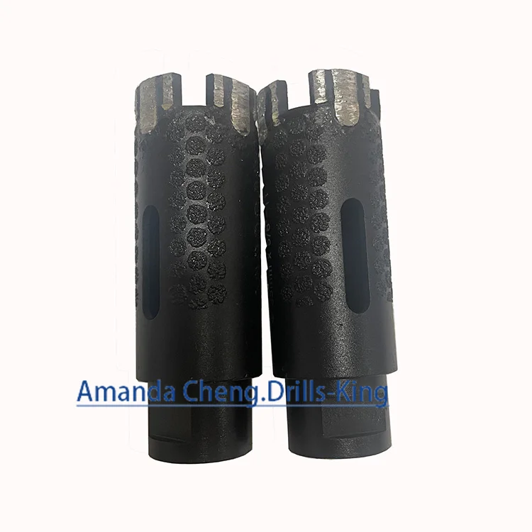 Dry Use 35mm Crown Segment Diamond Core Drill Bit Diamond Core Bit For ...