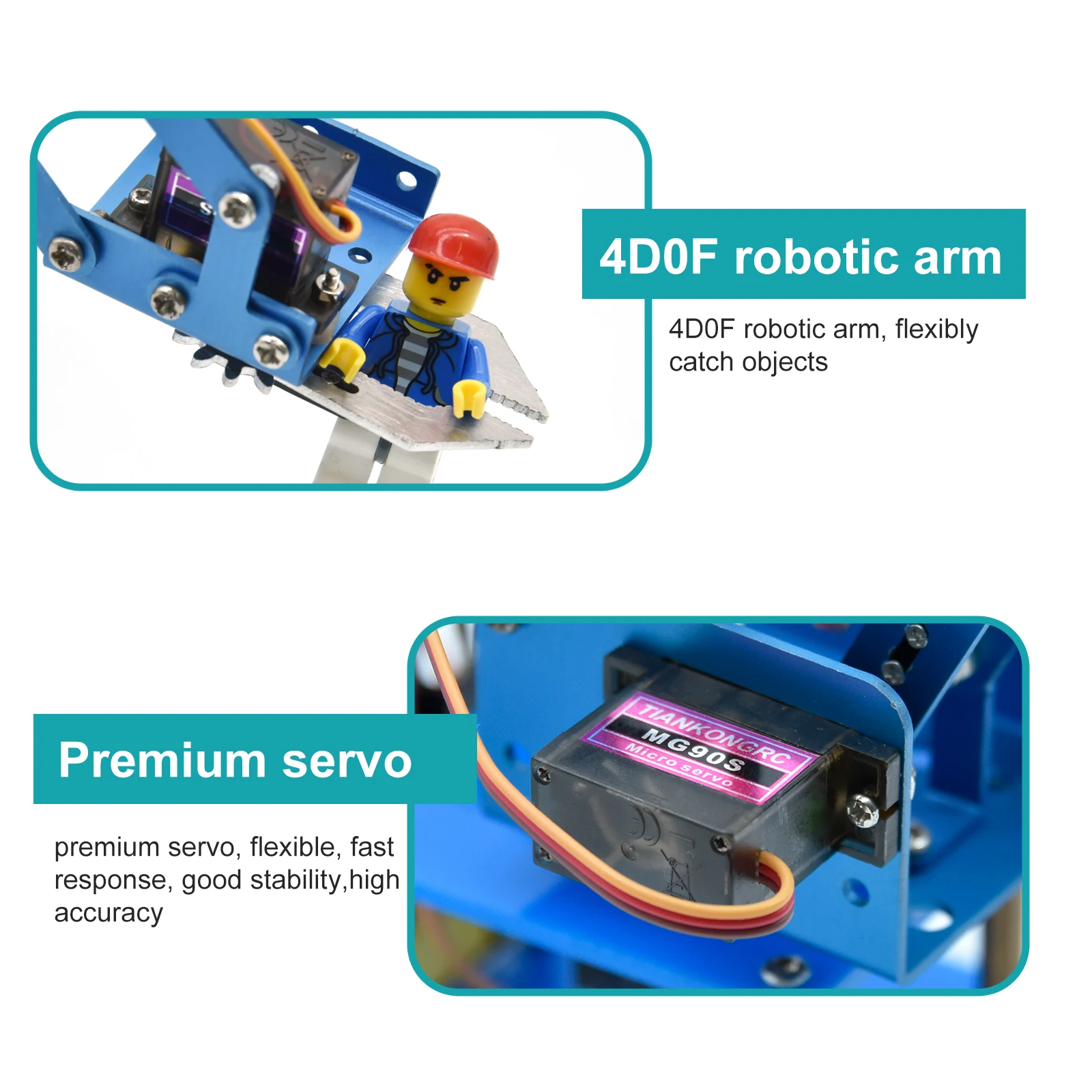 Robot Arm Kit for Arduino - Educational Learning Tool