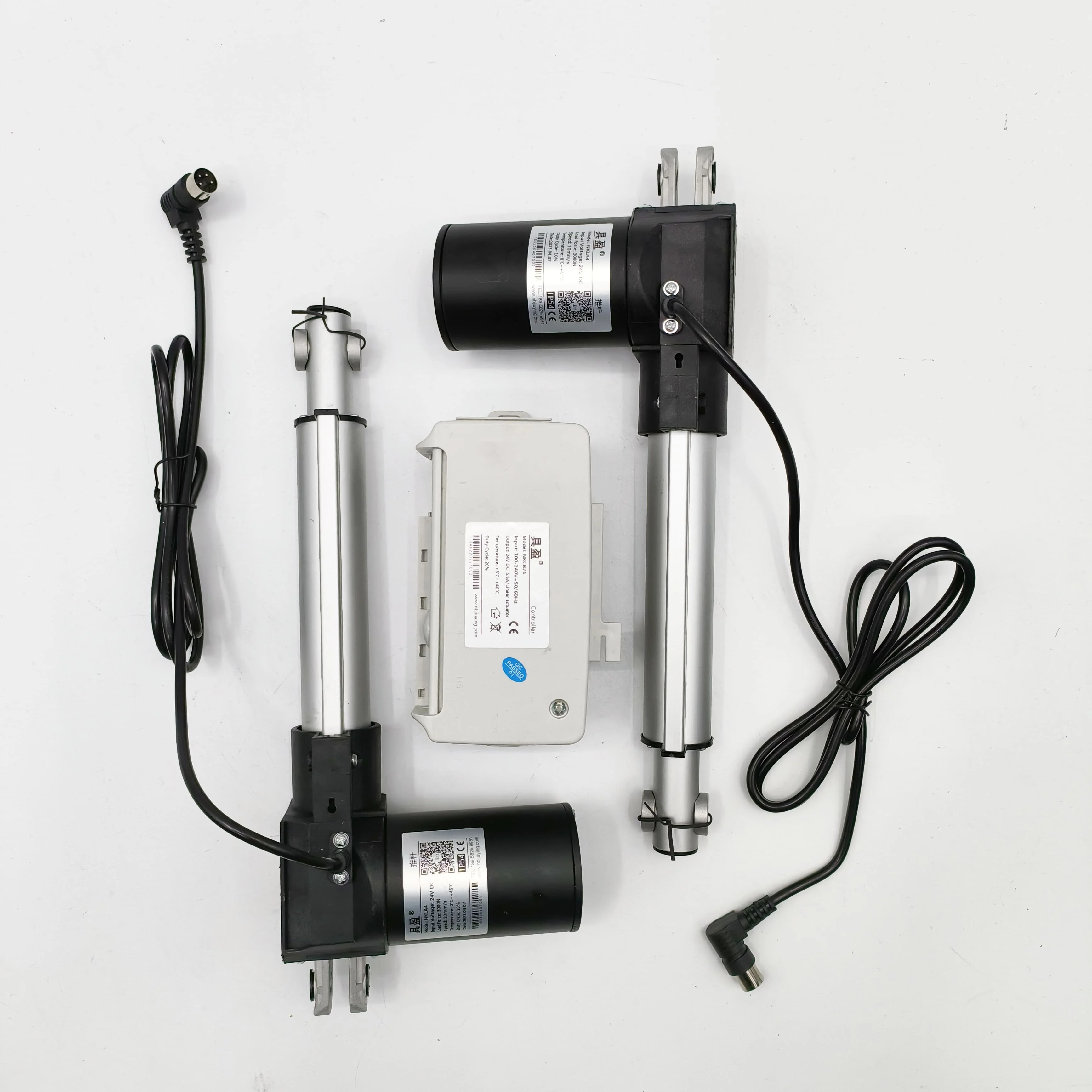 Dc Motor 6000n 1350lbs Electric Linear Actuator Motor 2"~40" Stroke 12v ...