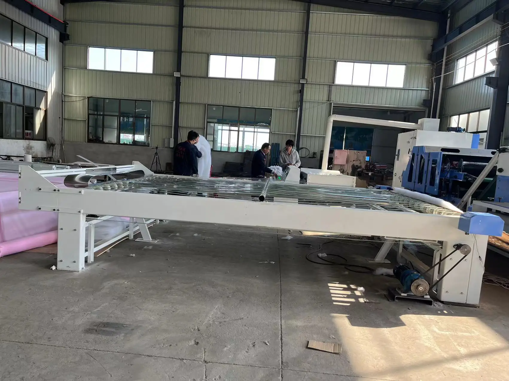 Thermal Bonding Polyester Staple Fiber Dacron Quilt Making Machine ...