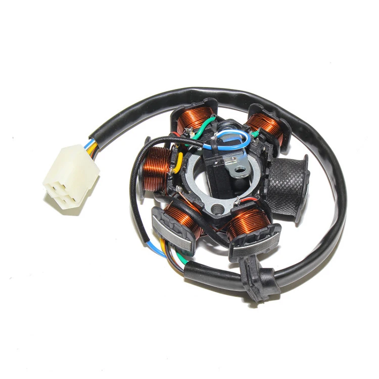 Magnetic Motor Stator Coil Half Wave 50 70 90 110 125cc 6 Pole ...