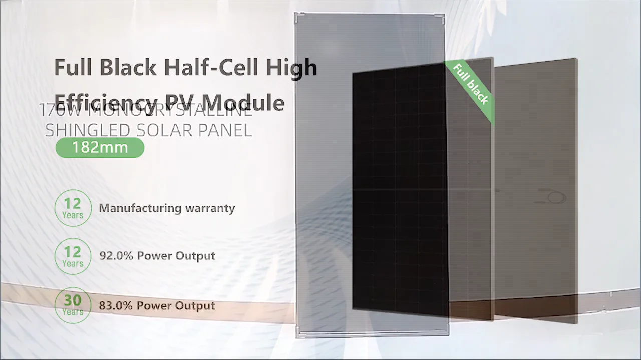 Longji Half Cell All Black 400w 405w 410w 415w 420w Photovolta Panel ...