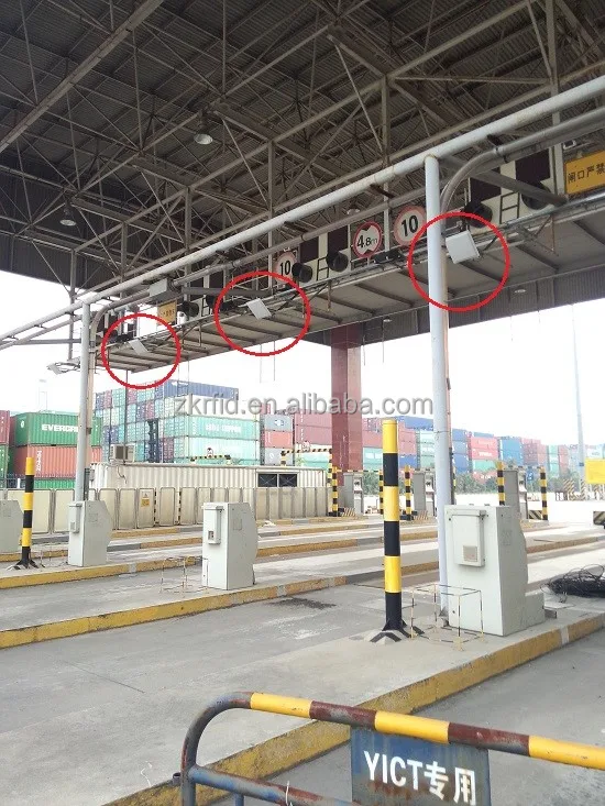 Truck Car Tracking RFID Proximity Reader 12dbi Antenna Long Range UHF ...
