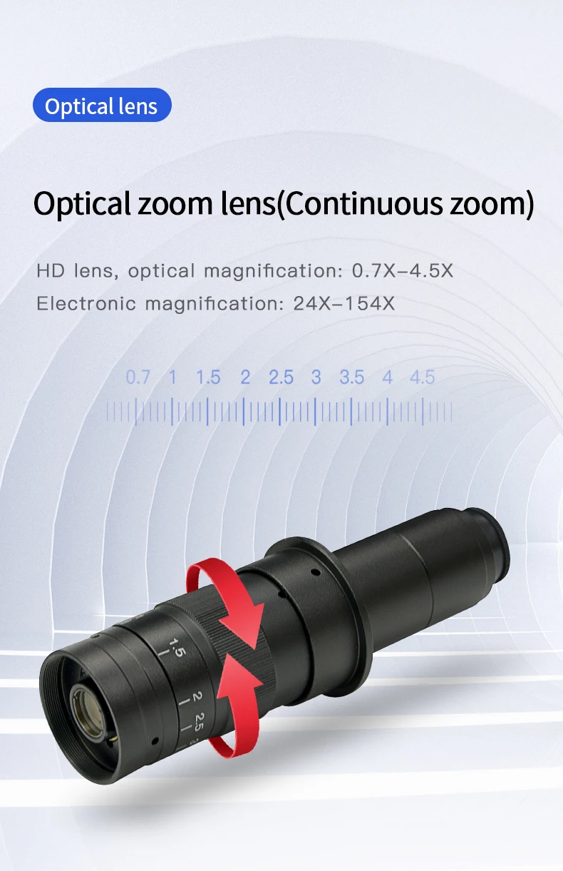 EOC Video Microscope - 24X-154X Magnification for Repair