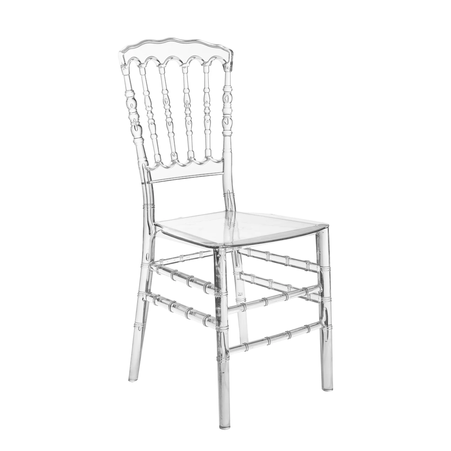 Factory Wedding Plastic Chair Event Acrylic Crystal Stacking Clear ...