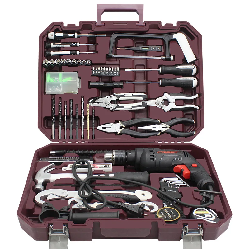 130pcs Tools Set Include Screwdrivers Wrench Pliers For Combination ...
