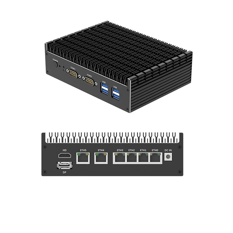 Firewall Router In-tel I310110u 5205u 6 Gigabit Ethernet Rj45 Lan ...