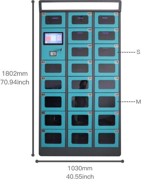 Smart Locker System For Food Pickup Digital Lockers Restaurant Food ...