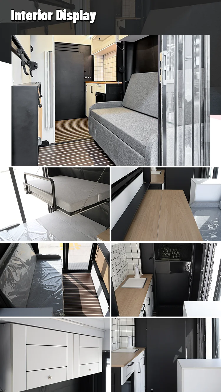 Mercedes Sprinter Box Vancubic Custom Capsule Units Cabinet Double ...