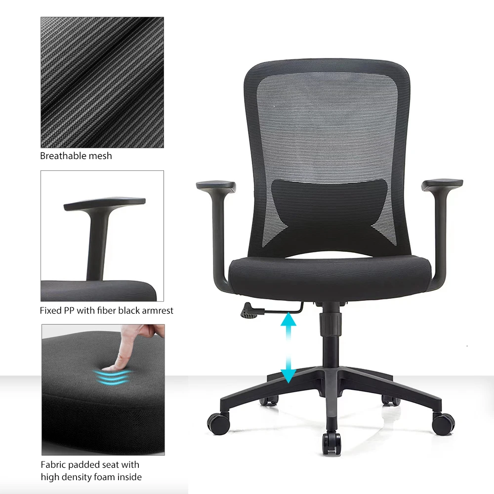 Swivel Mesh Executive Ergonomic Office Chair Price Conference Modern ...
