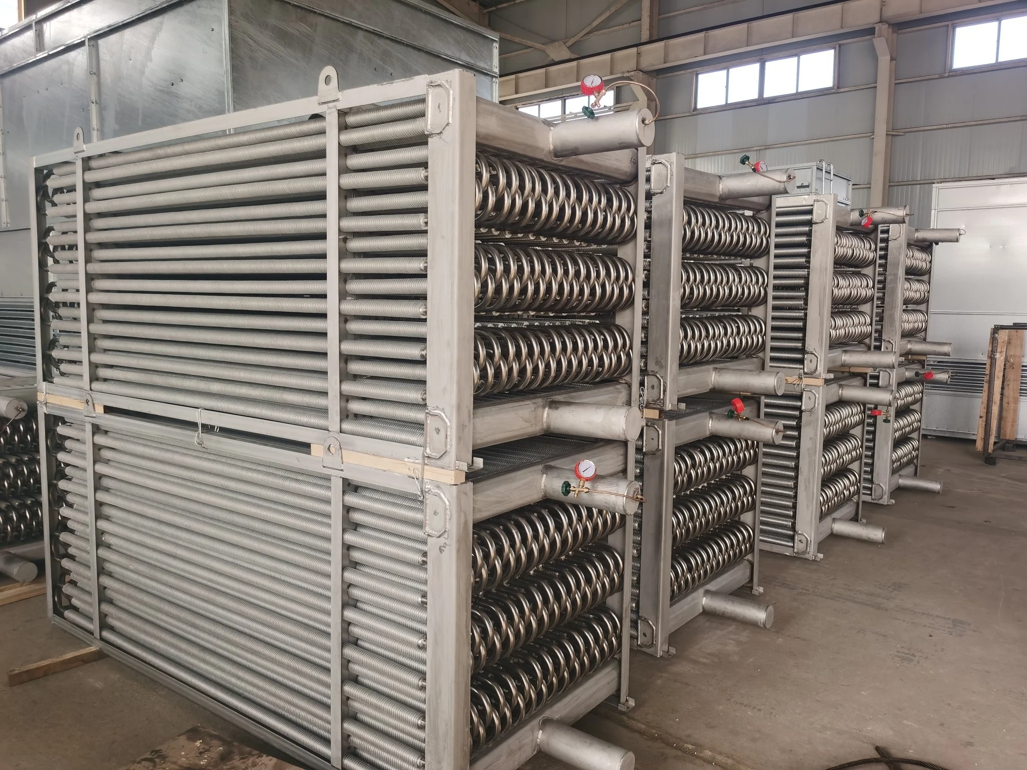 Hot-dip Galvanizing Tube Heat Exchanger Bac Condenser Coil - Buy Hot ...