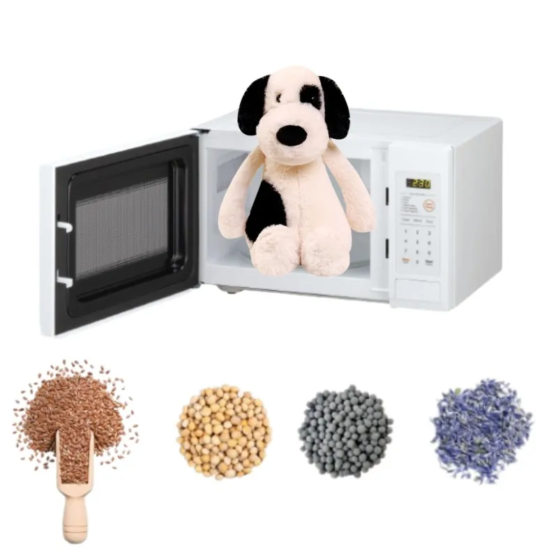 Cute Cozy Plush Heatable Lavender Scented Brown Teddy Bear Toys Kids ...