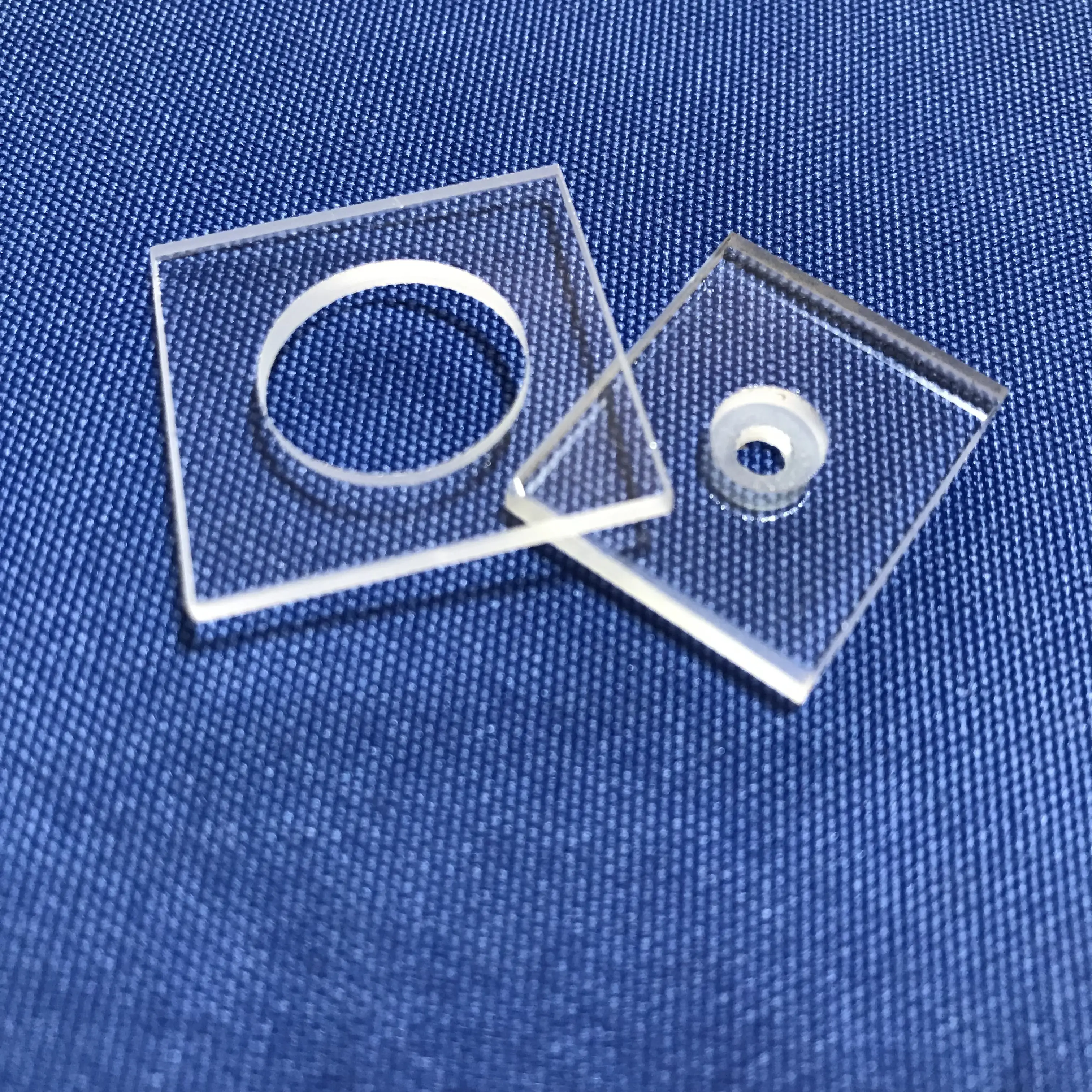 Hy Custom Quartz Sheet Quartz Window Mirror Perforated High Temperature ...