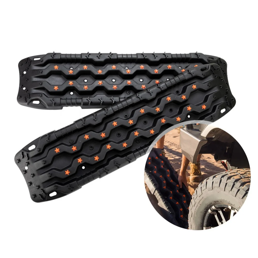 Dual Color Off-road 4x4 Recovery Track Anti Skate Sand Board Snow And ...