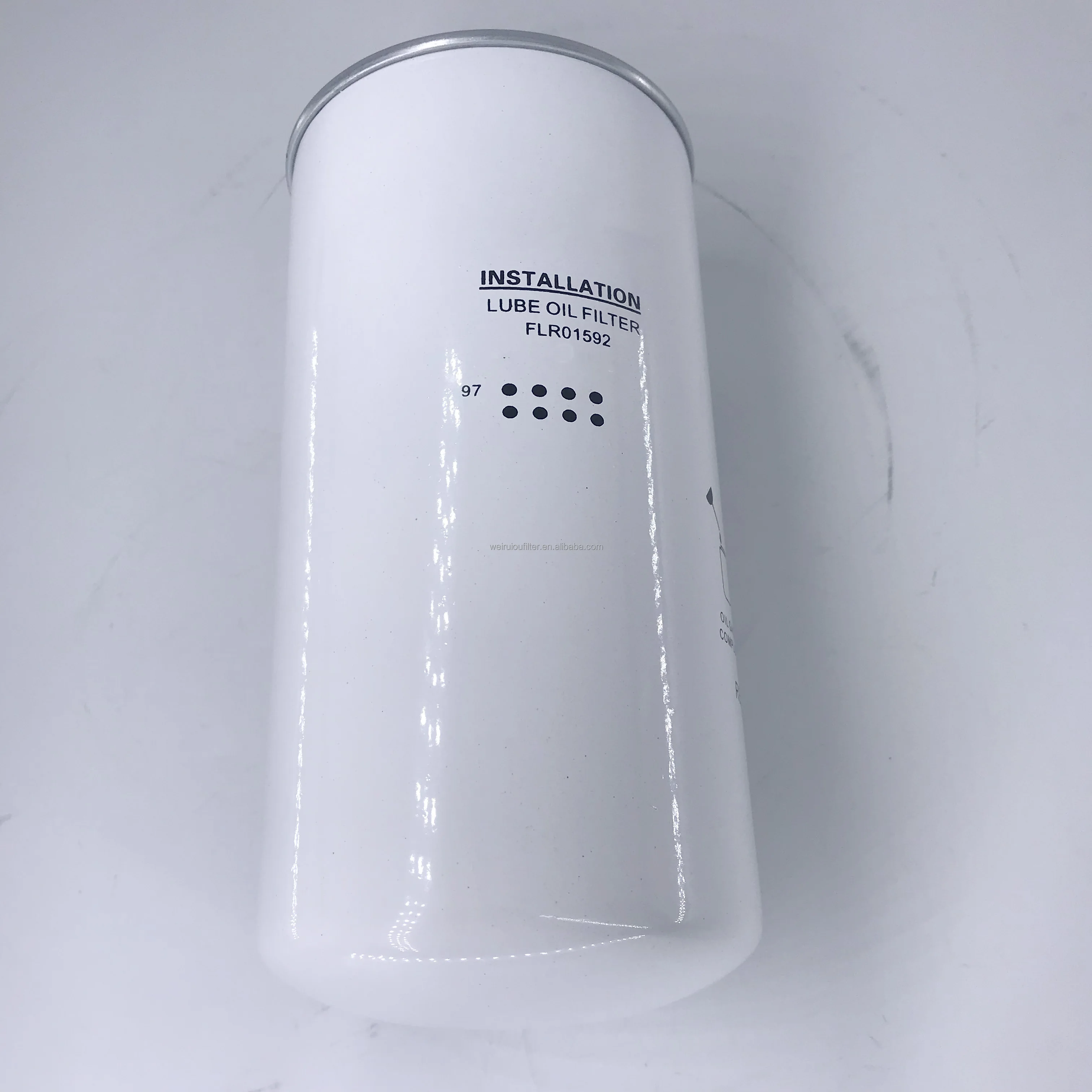 Weiruiou Compressor Lube Oil Filter FLR01592 - Precision 3-20um
