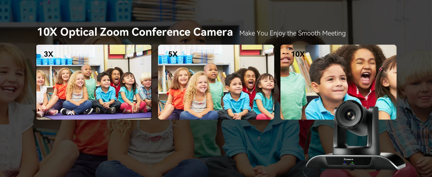 Tenveo VHD Pro PTZ Conference Cameras - 10x Zoom Video