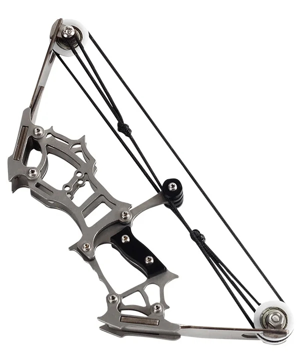 Stainless Steel Pulley Composite Bow - Durable Shooting Toy