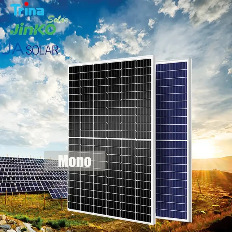 China Manufacture 500watt 400w Solar Panel Mono Halfcell 450w 500w 550w ...