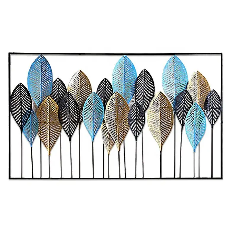 Large Nordic Luxury Gold Metal Wall Hanging Decor & Art