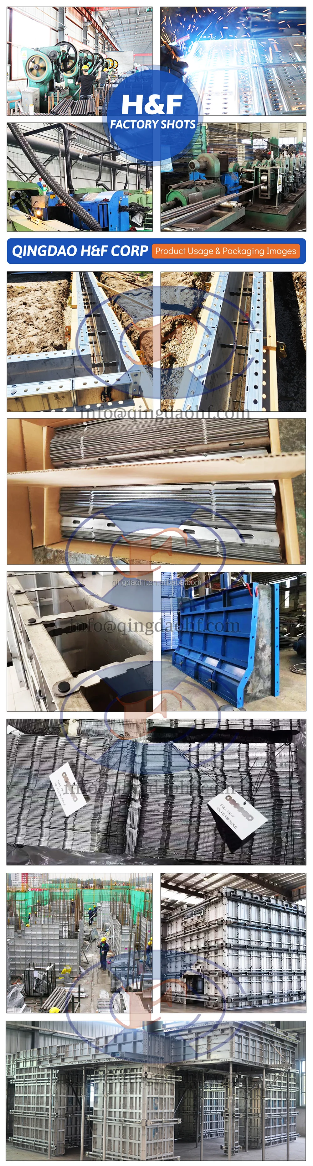 Formwork Hardware System Precast Concrete Accessories Spacer X Flat Tie ...