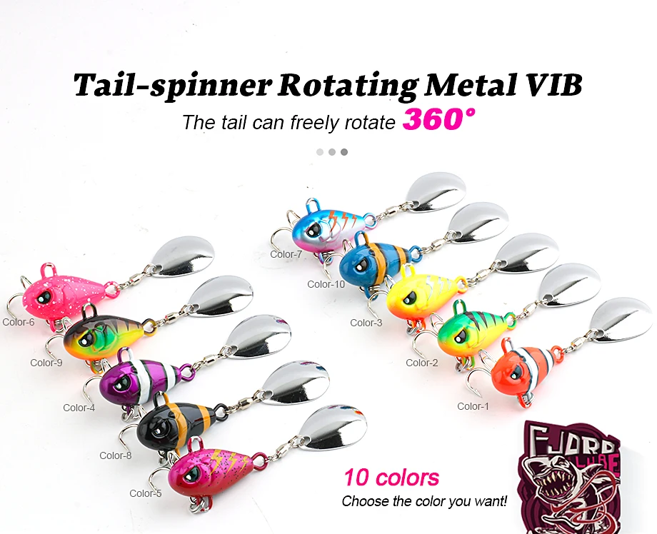 FJORD Lures 2023 - New VIB Spinner Lures for Fishing Success