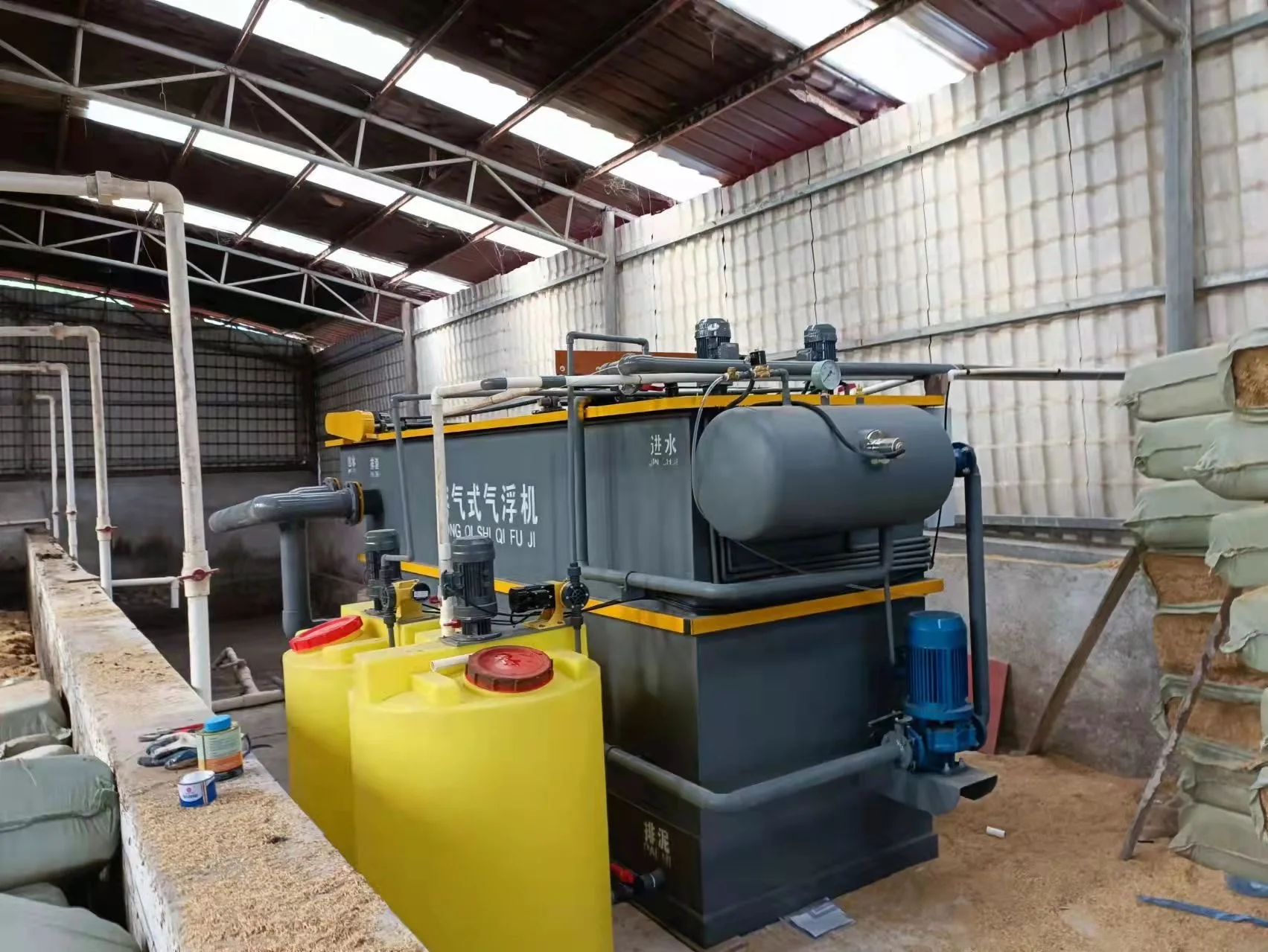 Automation Daf Sedimentation Dissolved Air Flotation Daf Process For ...